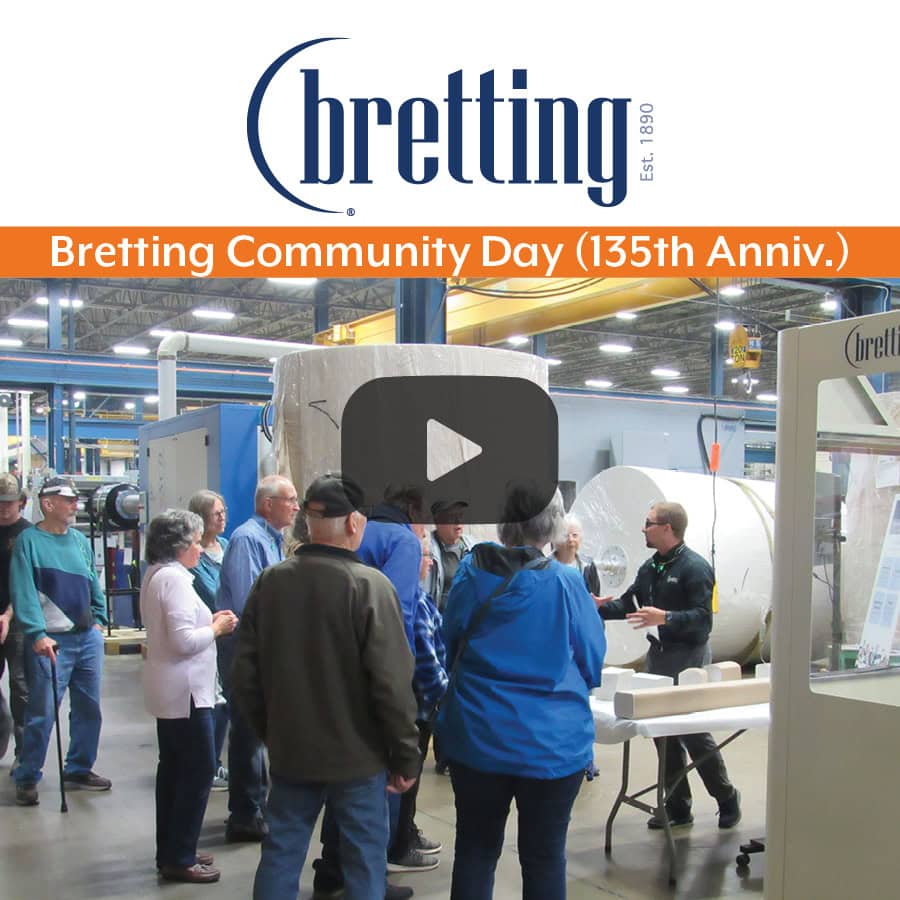 Videos - Paper Converting Equipment | Bretting Manufacturing